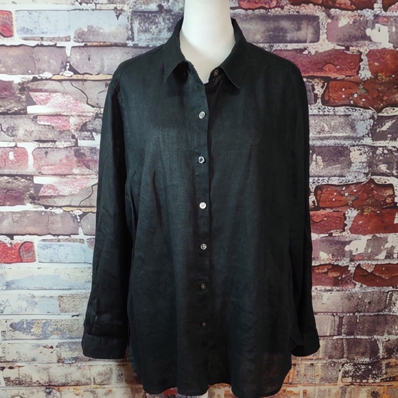 J. Jill | Tops | J Jill Linen Shirt | Poshmark